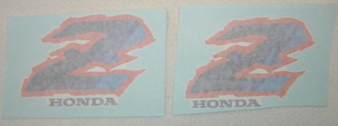 Decal Set Honda Z50R 1992 Minitrail Gas Tank – Northeast Vintage Cycle Inc.